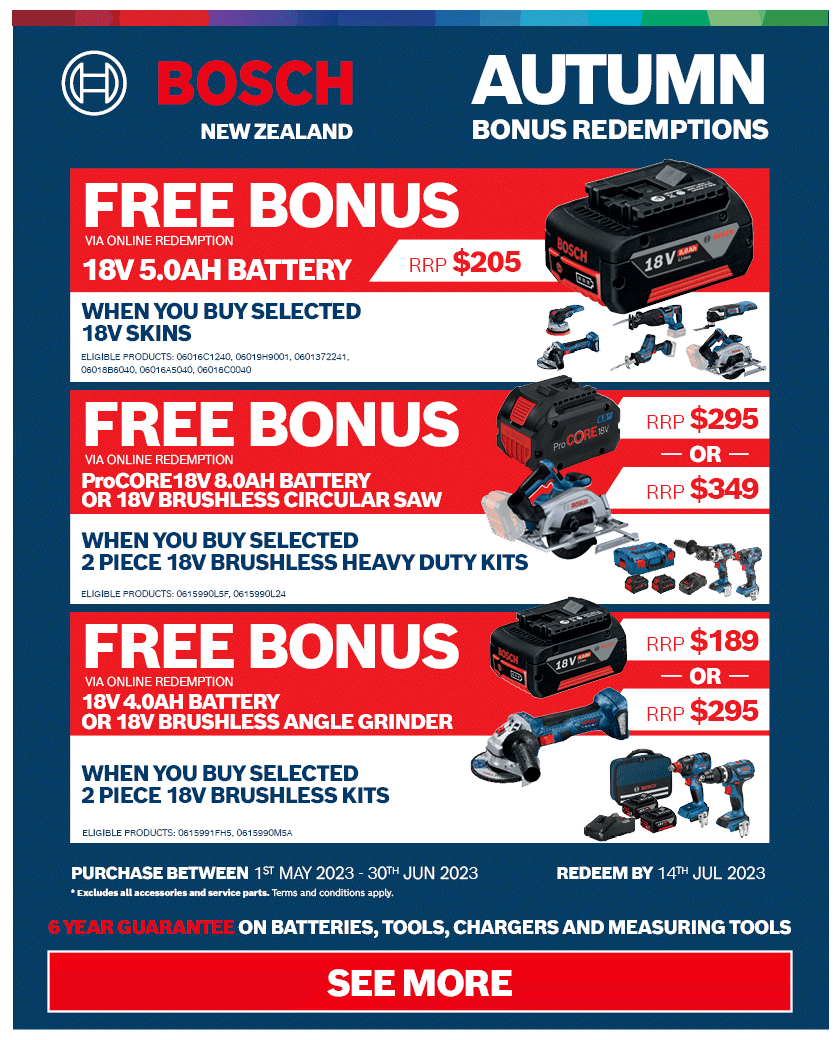 Bosch Blue Promotions